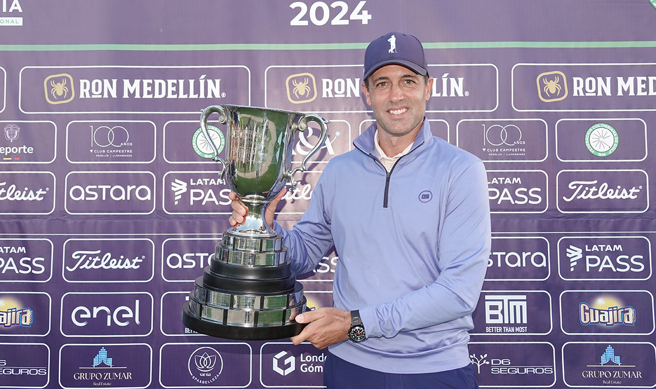 El brasileño Alexandre Rocha es el campeón del Abierto de Colombia 2024 ...